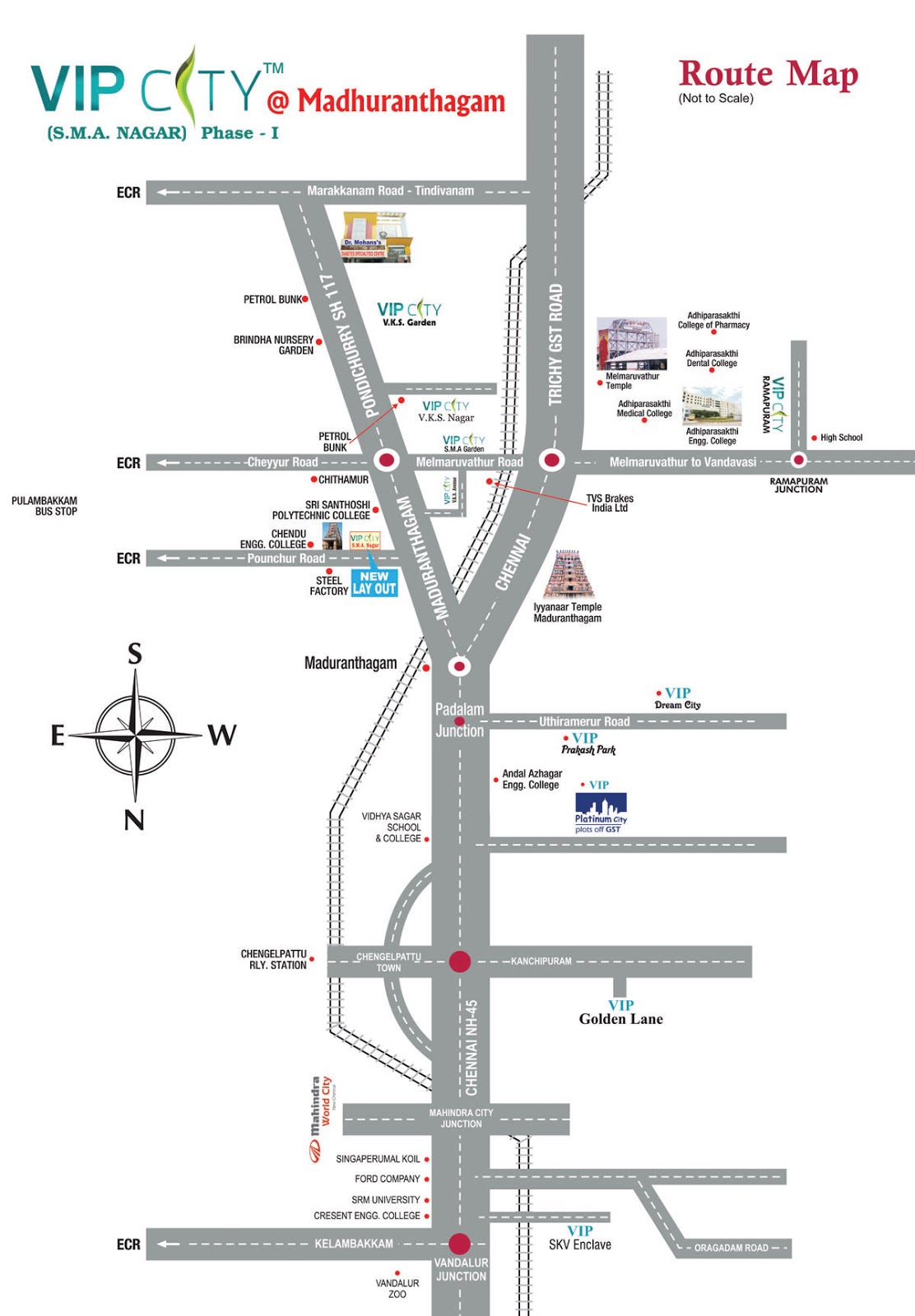 PREMIUM GATED COMMUNITY: VIP CITY - SMA NAGAR - MADHURANTHAGAM