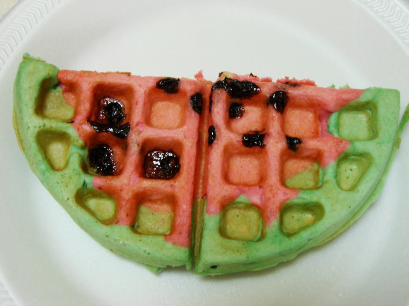 Beautiful Chaos: Watermelon Waffles :)