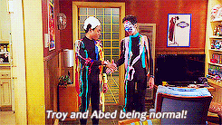 TV Shows Through GIFS: Troy and Abed Gifs