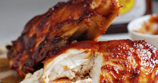 #Recipe : Super Moist Oven Baked BBQ Chicken