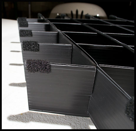 PhotoCompass: Quick DIY softbox grid