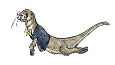 Barclay-Studio: Bow Tie Guy of the Day: Otter