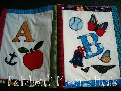 Patchouli Moon Studio: Fabric Alphabet Book