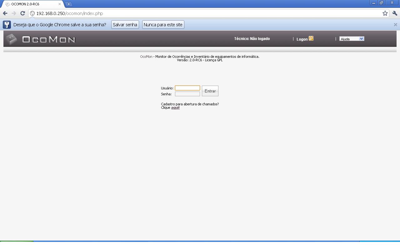 LINUX: Ocomon (Help Desk)