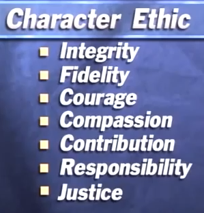 Richard Alger: Character Ethic and the Personality Ethic