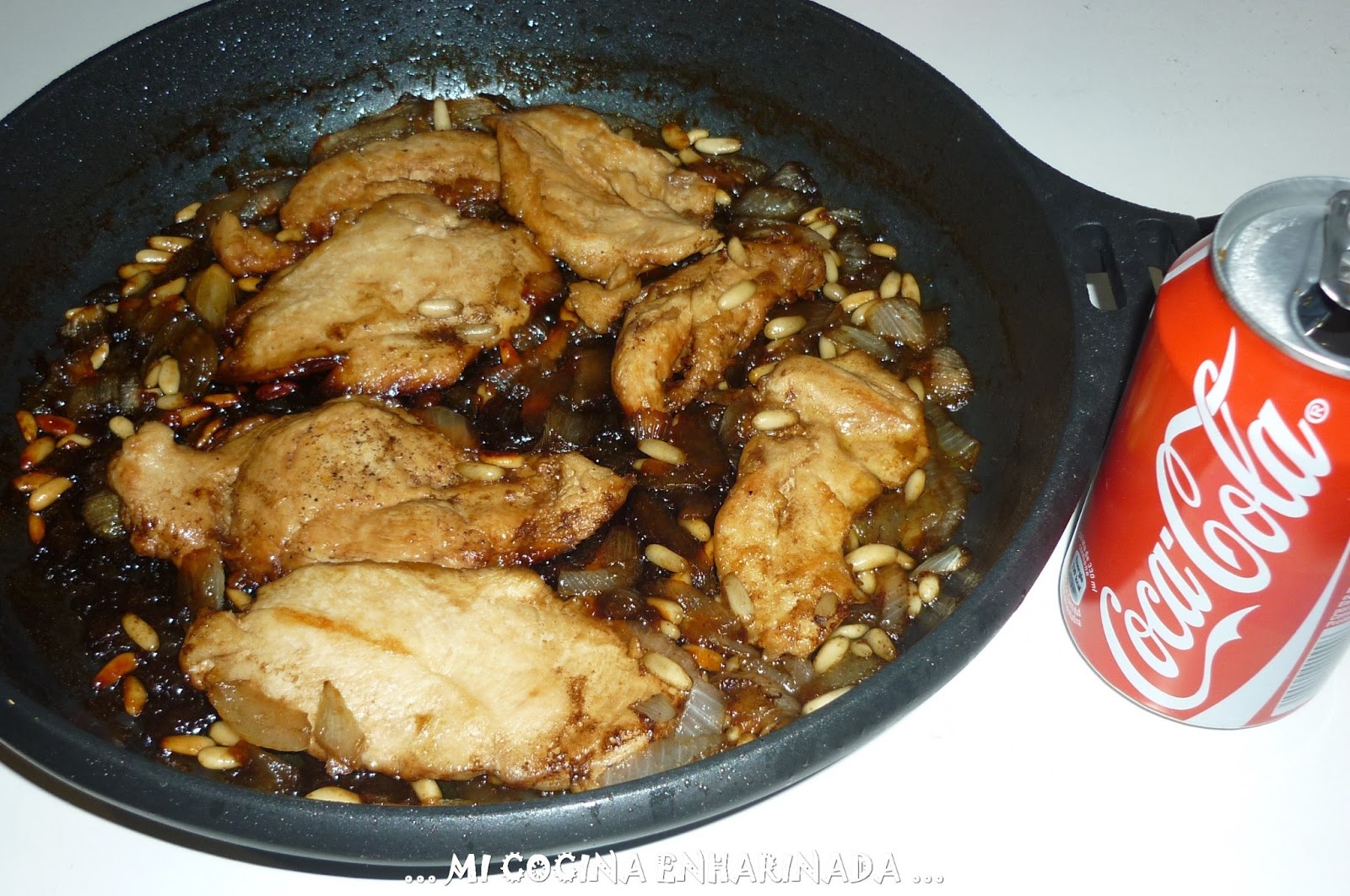 Mi cocina enharinada: POLLO CON COCA COLA