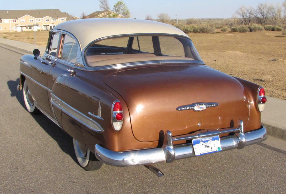 All American Classic Cars: 1953 Chevrolet Bel Air 4-Door Sedan
