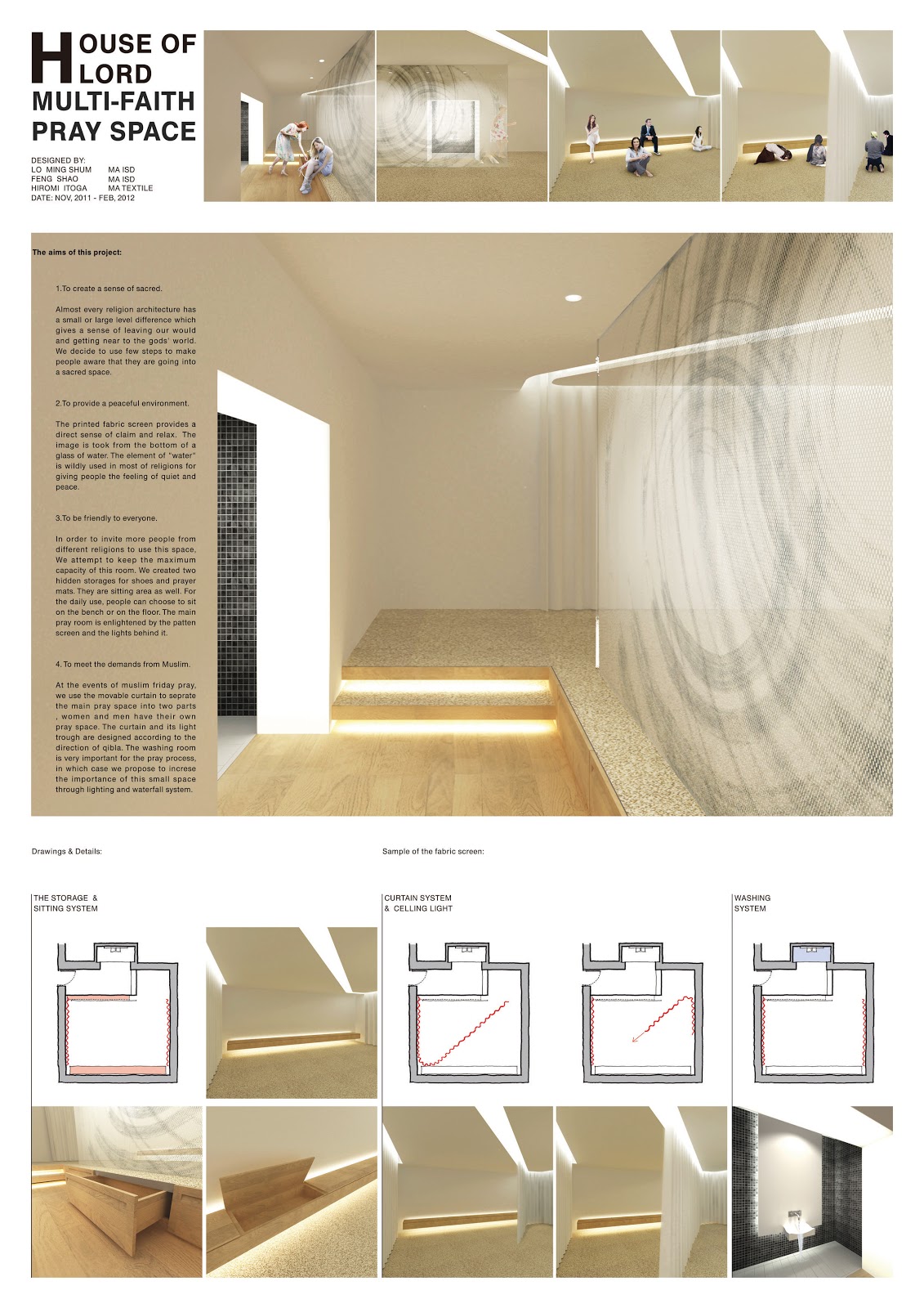 Lo mingshum @ MAISD: House of Lords - Multi-Faith Prayer Room Competition