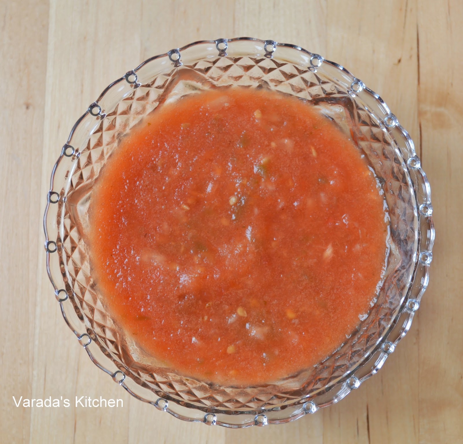 Varada's Kitchen and Garden: Tomato Salsa
