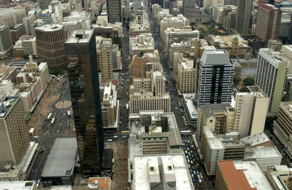 JOHANNESBURG (JHB), THE LARGEST CITY IN SOUTH AFRICA