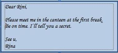 NOTES/ SHORT MESSAGES | HANIBI