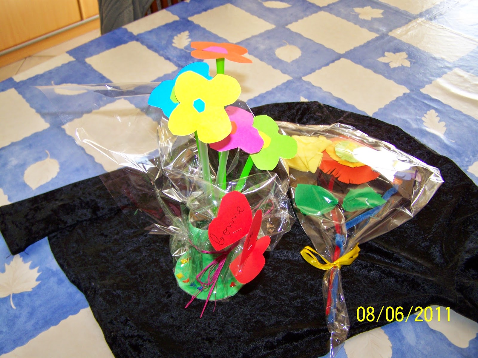 mes 3 loulous: Bouquet de fleurs enfants