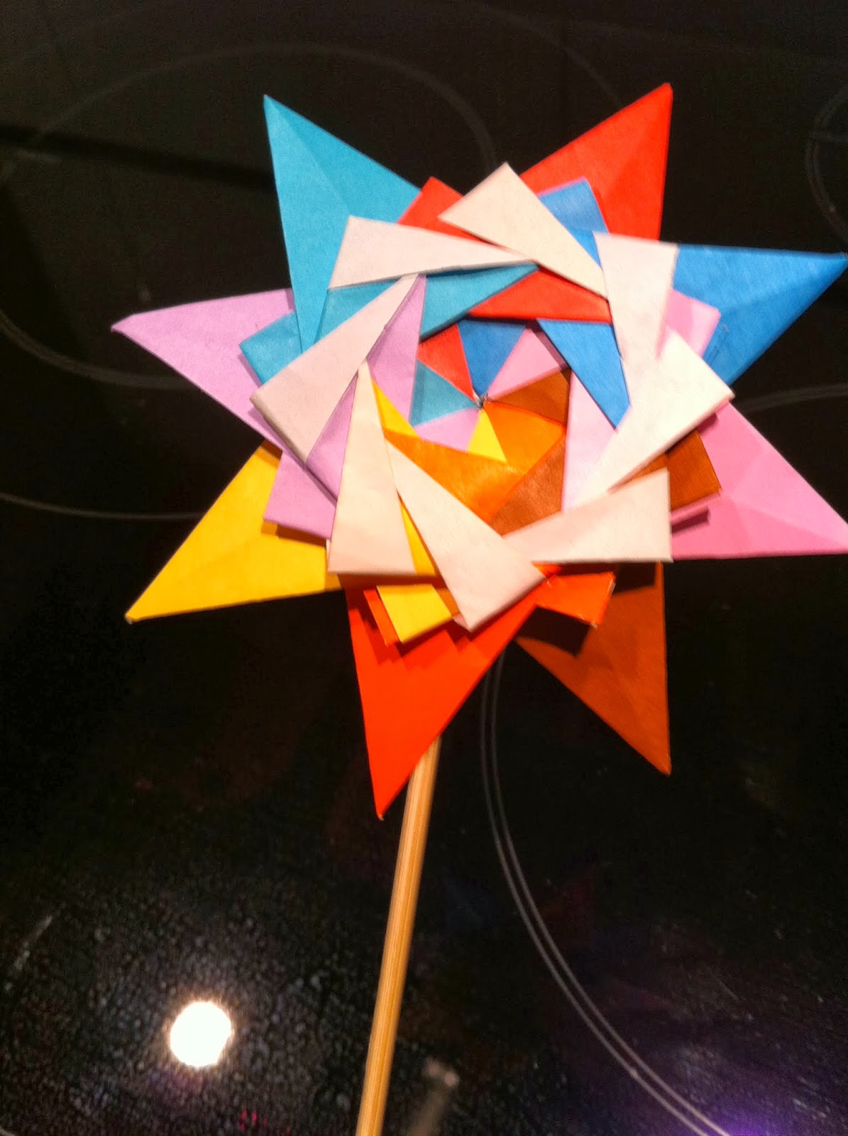 Mariposas de Origami: Braided Corona Star