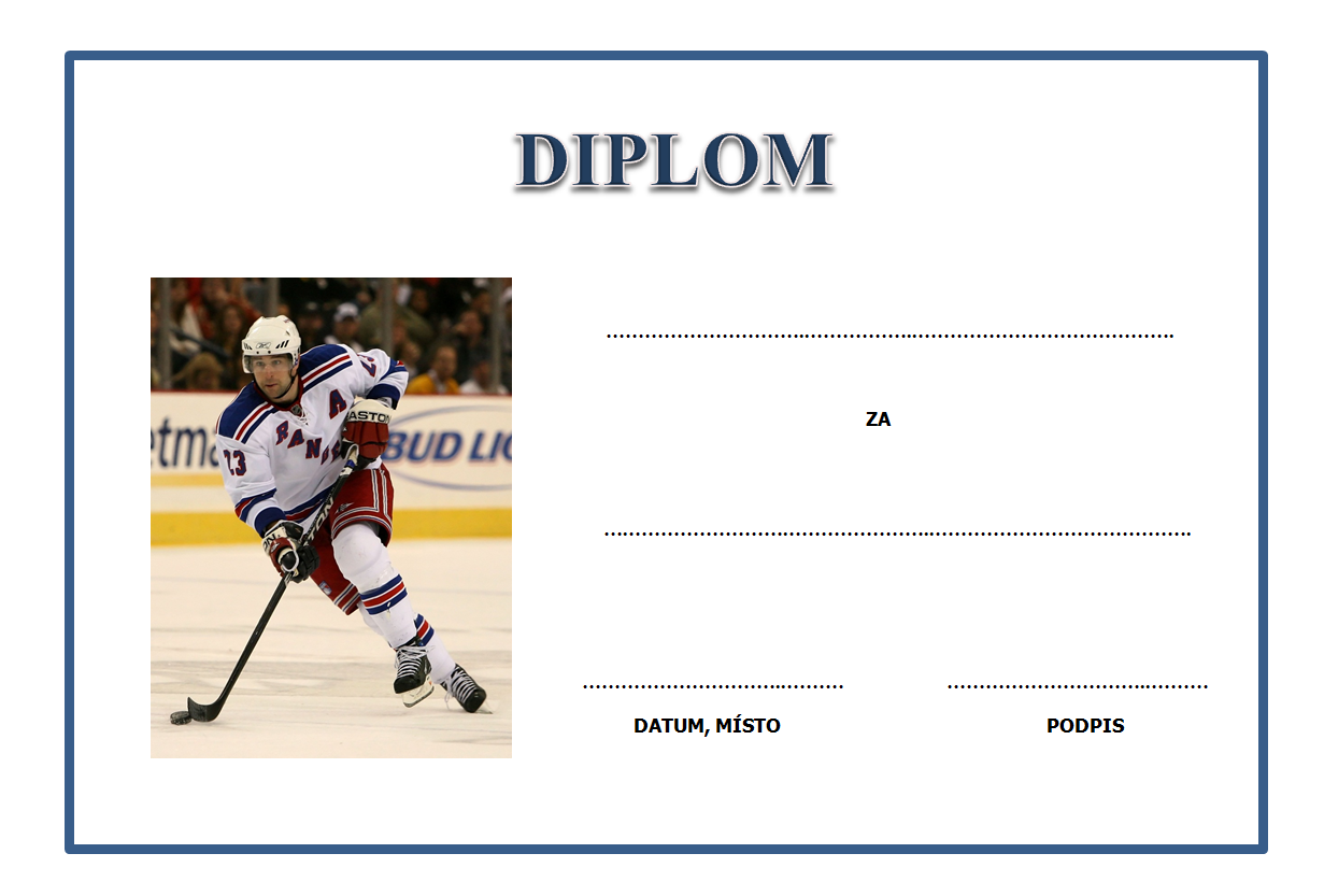 Diplomy, pamětní listy a certifikáty pro děti ke stažení a vytisknutí ...