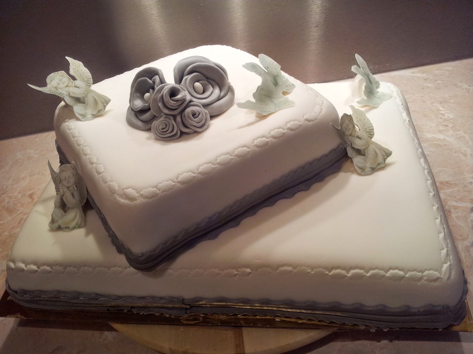 La Pâtisserie de Brunette: Gâteau thème Anges