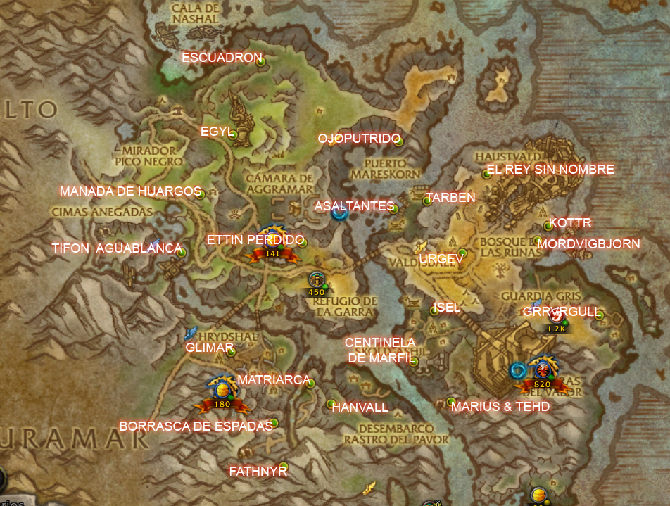 Disléxicos de Venortenta: Aventurero de Tormenheim [LOGRO]