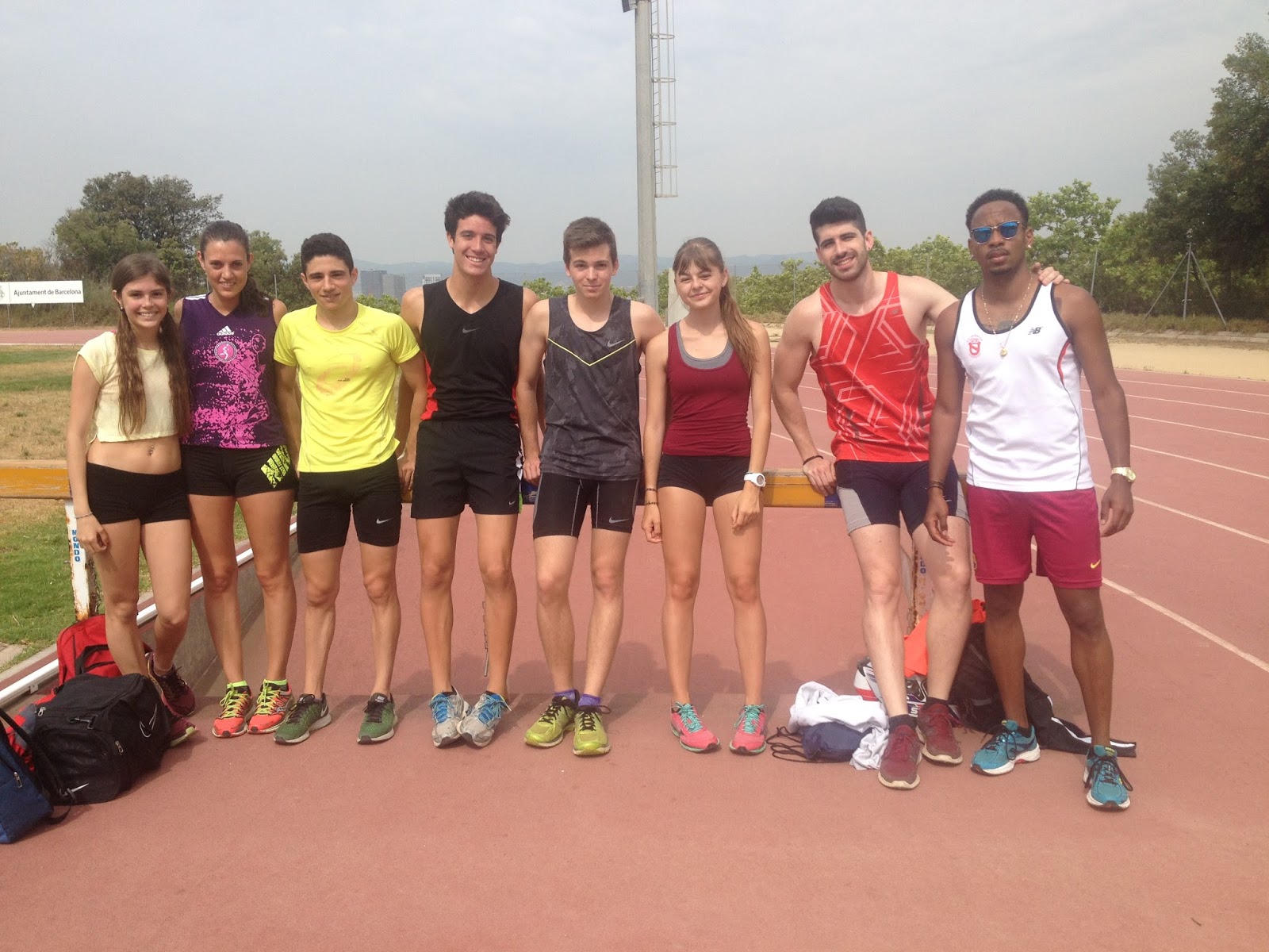 Bloc de Joan Montserrat: Entrenaments en la pista de Pau Negre