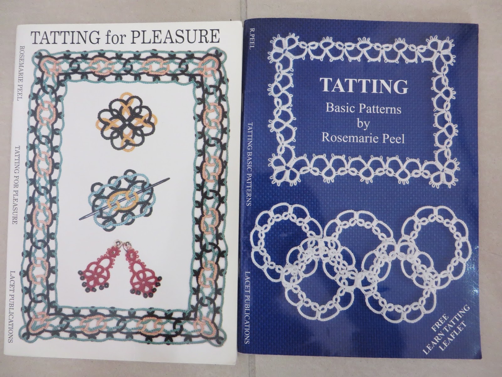 Tatting All Over the Place: Book Reviews #8 & #9: "Tatting for Pleasure ...