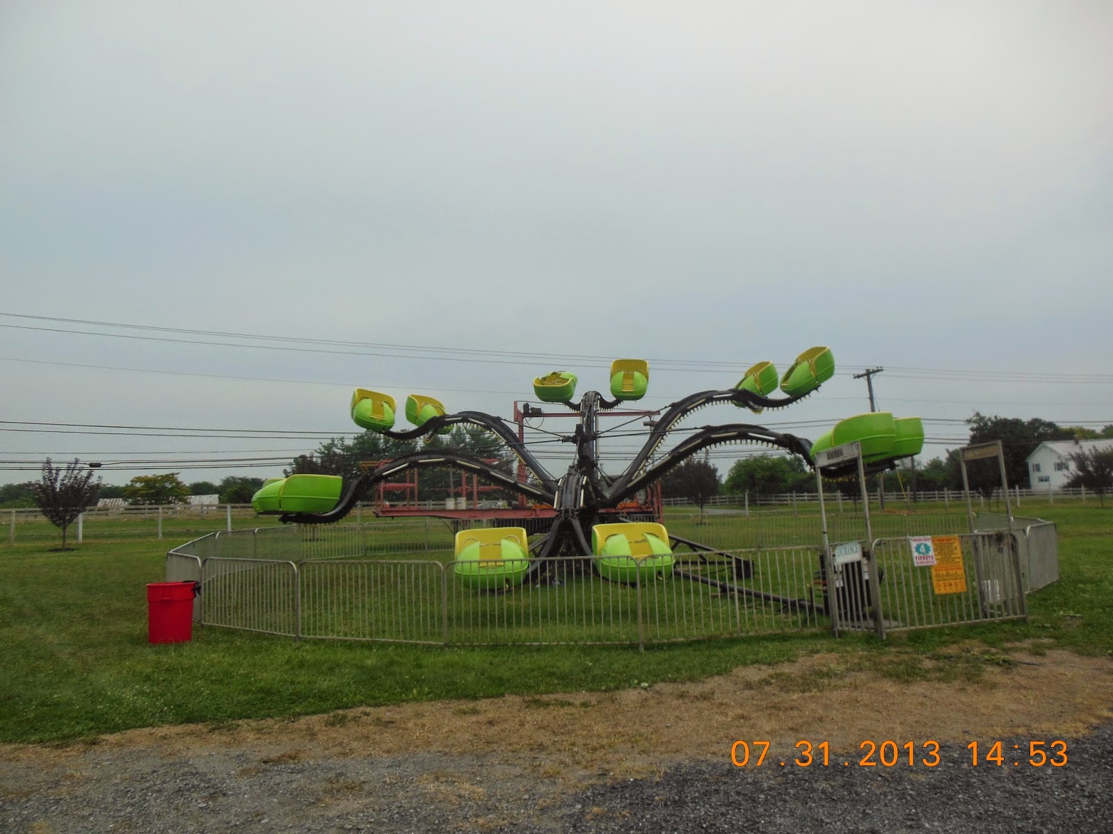 Shenandoah Shows knex carnival rides ™: The spider