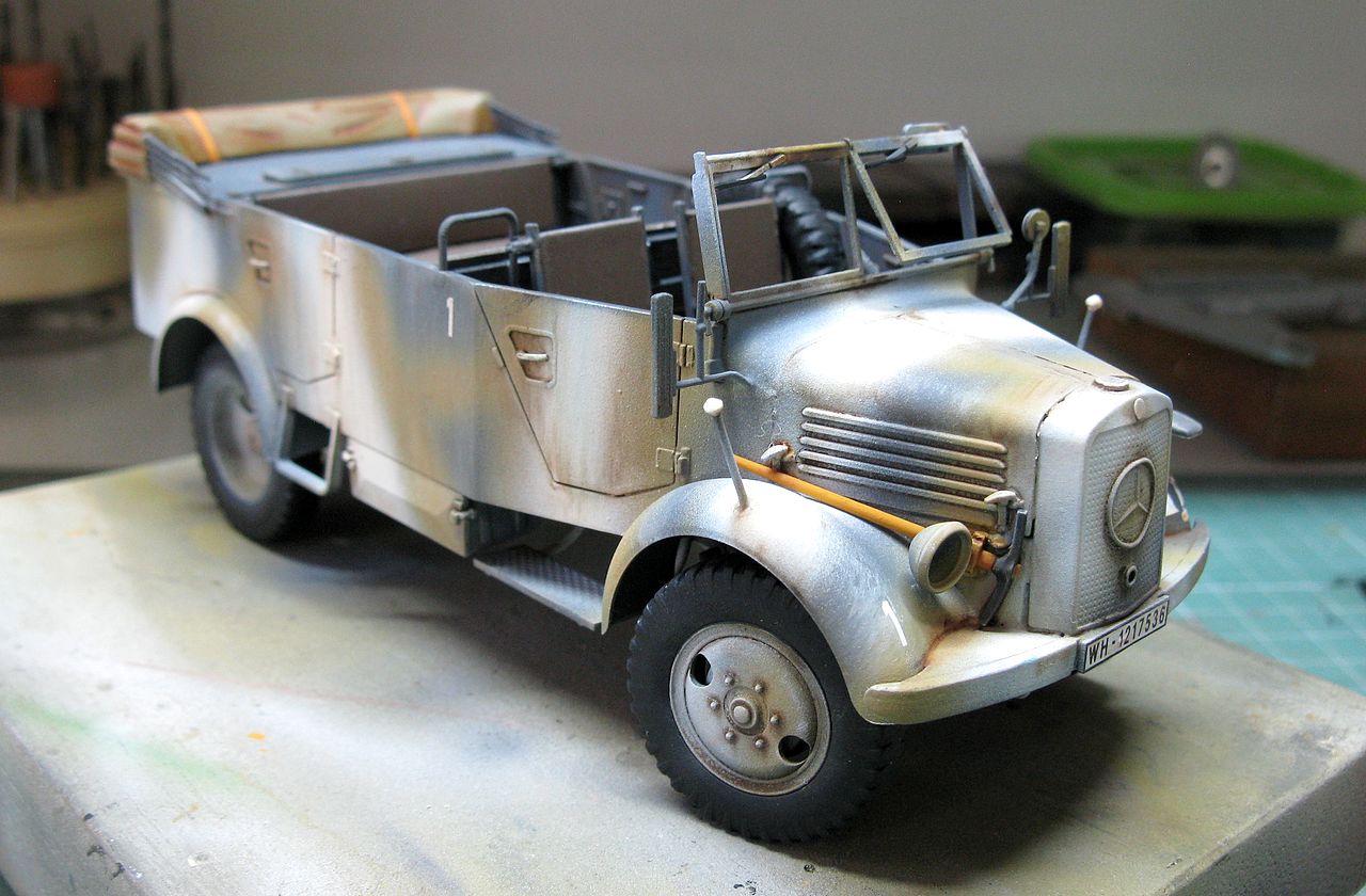 Panzerserra Bunker- Military Scale Models in 1/35 scale: Mercedes-Benz ...