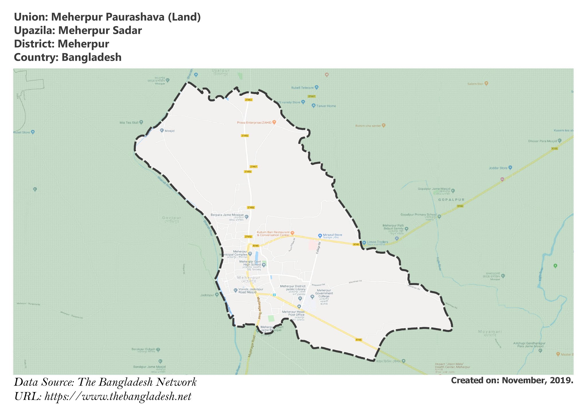 Meherpur Paurashava, Meherpur