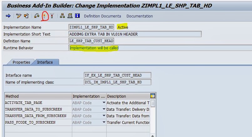 TECHSAP : Screen Enhancement for Delivery Header for VL01N/VL02N Tcode ...