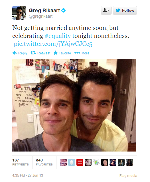 Greg Rikaart Comes Out Gay | Oh yes I am