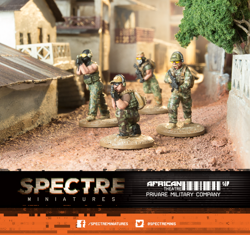 Tabletop Fix: SPECTRE Miniatures - Private Military Company Preview