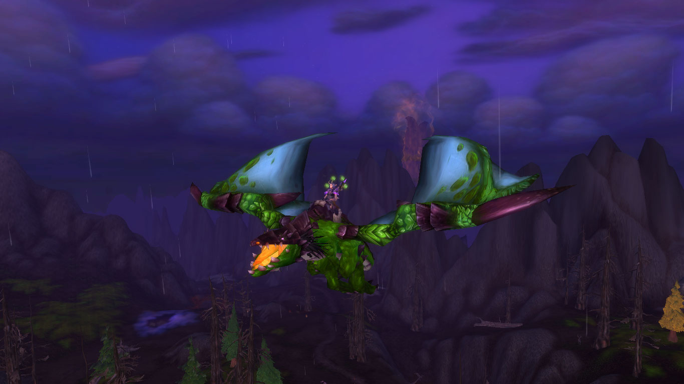 World of Warcraft Mounts: Green Proto-Drake