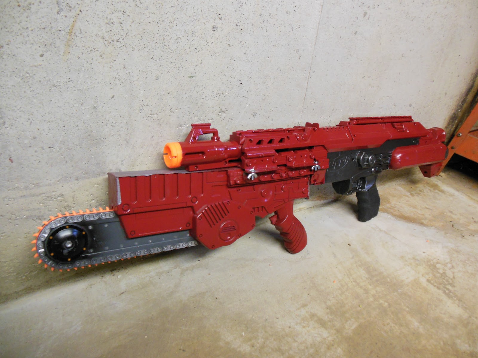 Lasagna678 Nerf Mods: Stampede with Interchangeable Grenade Launcher ...