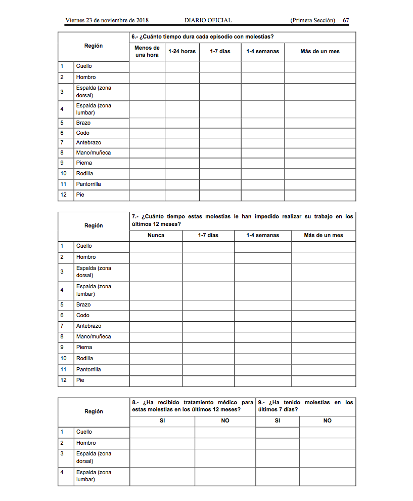 NOM-036-1-stps-2018, factores de riesgo ergonómico en el trabajo ...