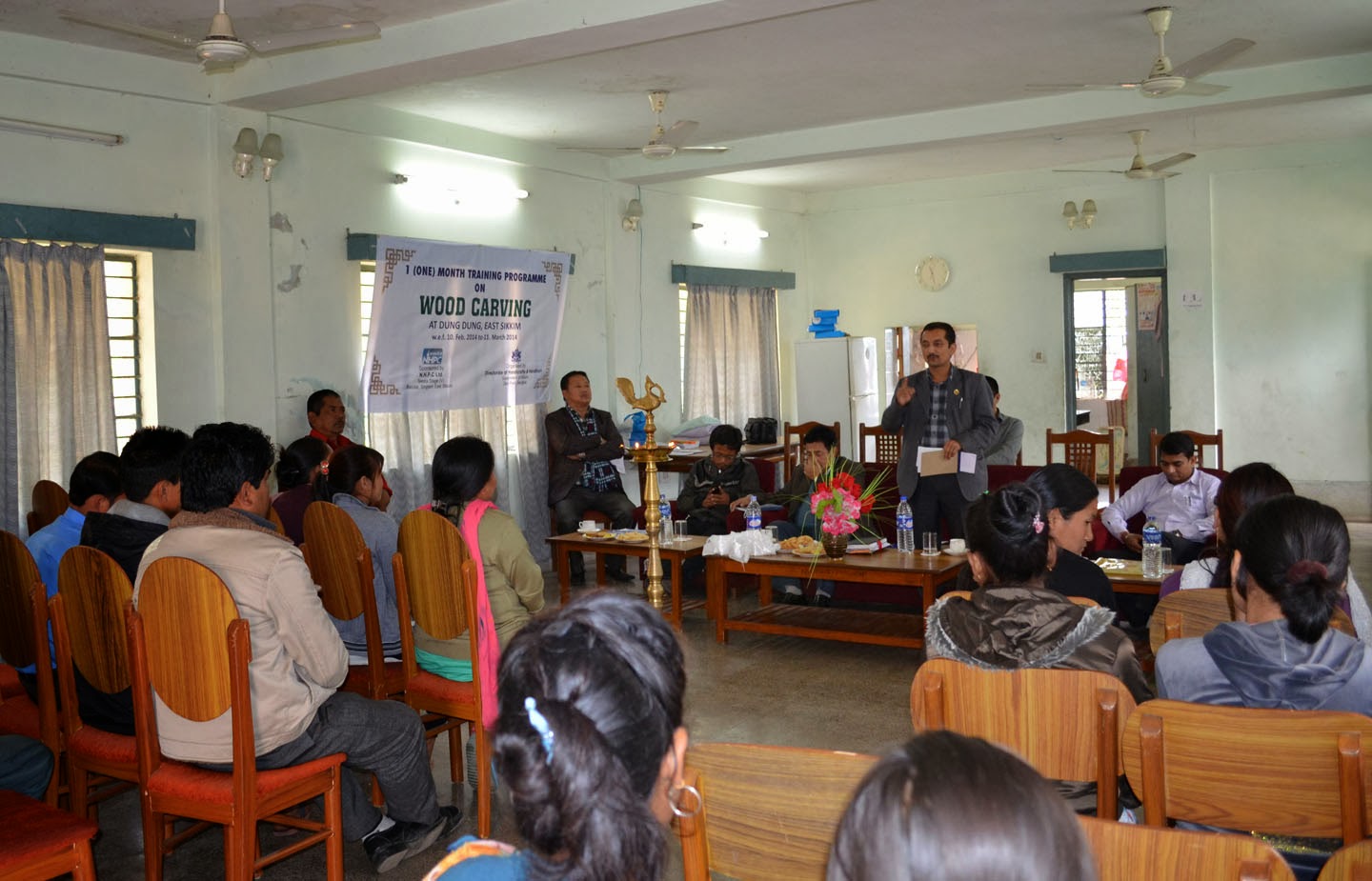 Sikkim NOW!: NHPC sponsors wood carving training