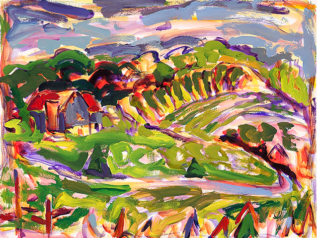 kensington bliss: Expressionist Artist Brenda Clark, Suttons Bay Art ...