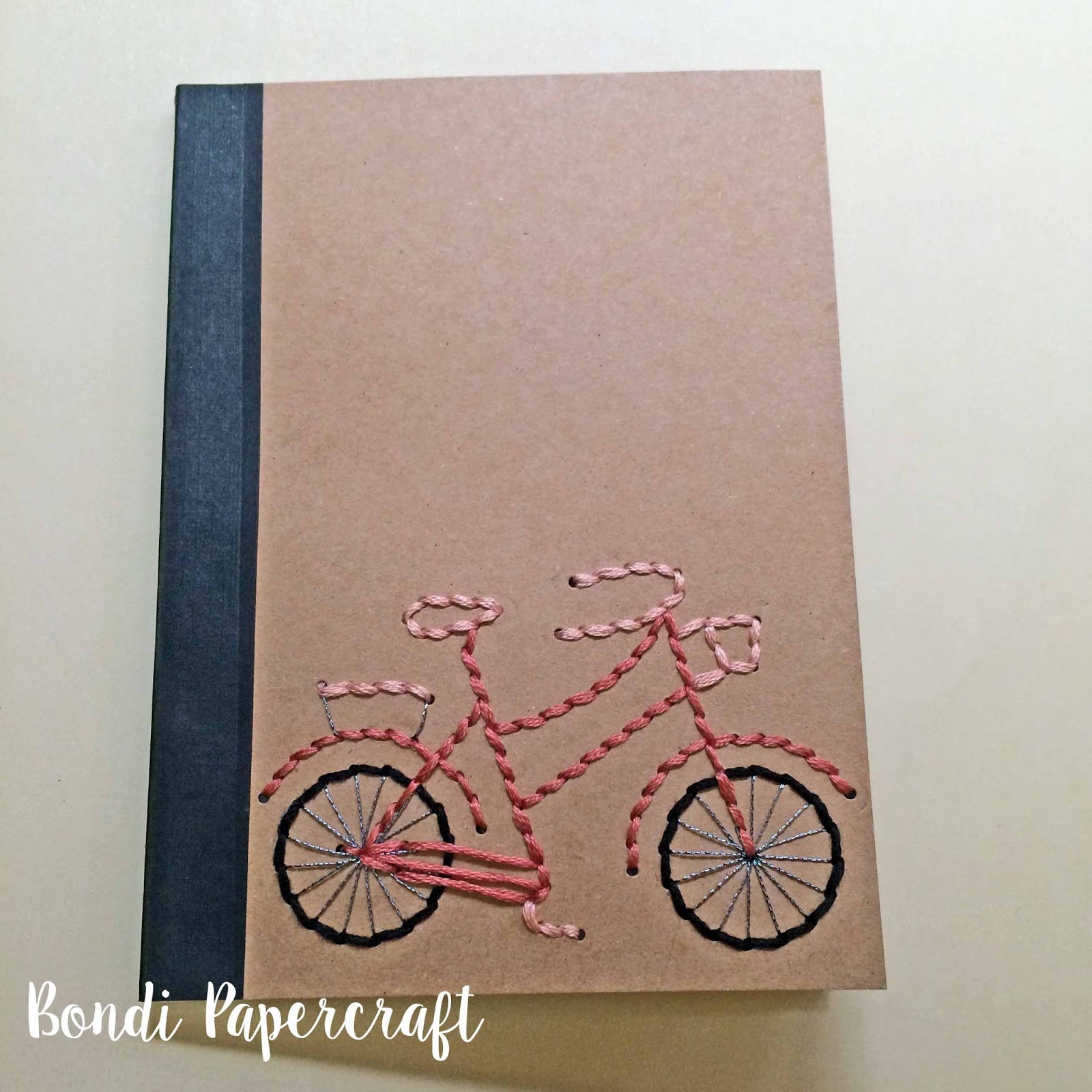 Bondi Papercraft: Stitched Notebook