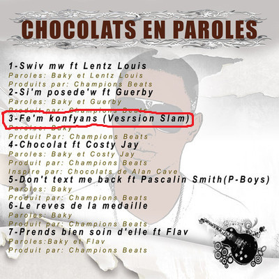 paroles chocolat - France news collections