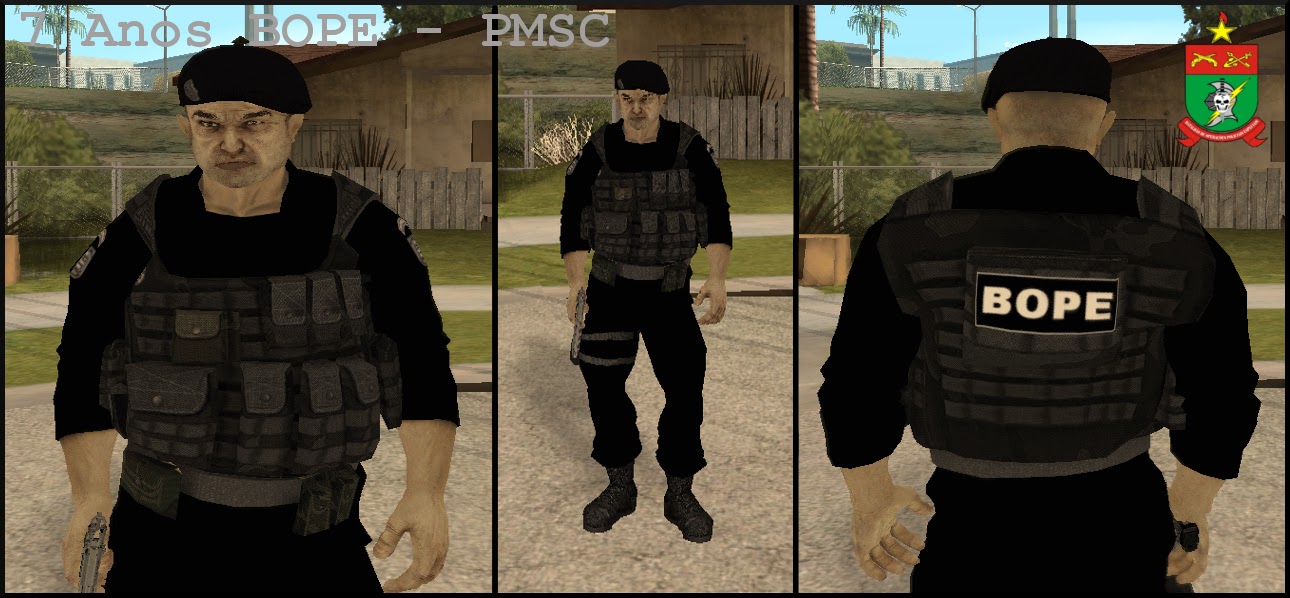 GTA PMSC: Pack BOPE - PMSC