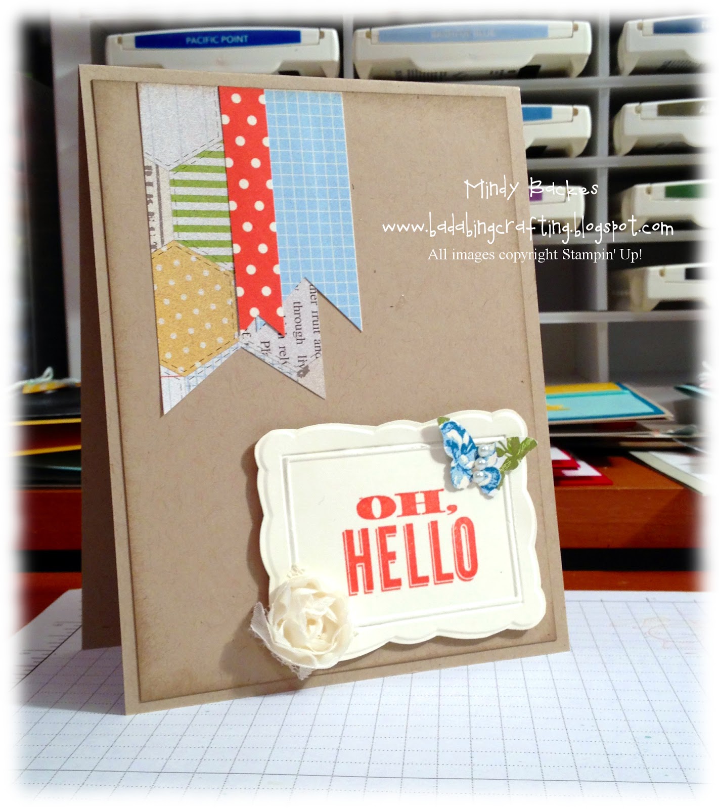 Bada-Bing! Paper-Crafting!: Oh, Hello...Monday