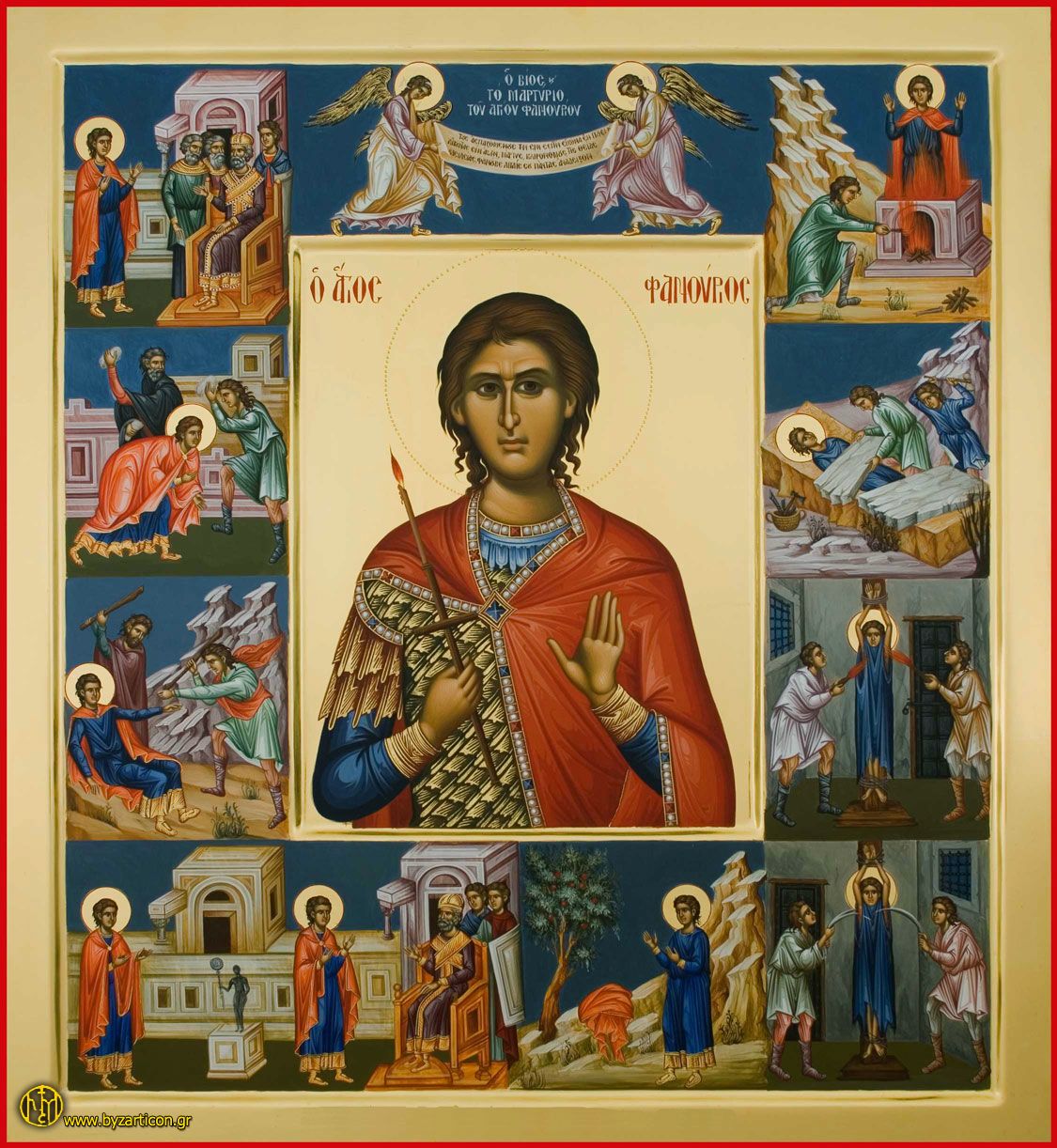 Synaxarion of Saint Phanourios the Great-Martyr and Newly-Revealed ...