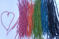 Double Treble Craft Adventures: D.I. Y. Wikki or Bendaroo String Art