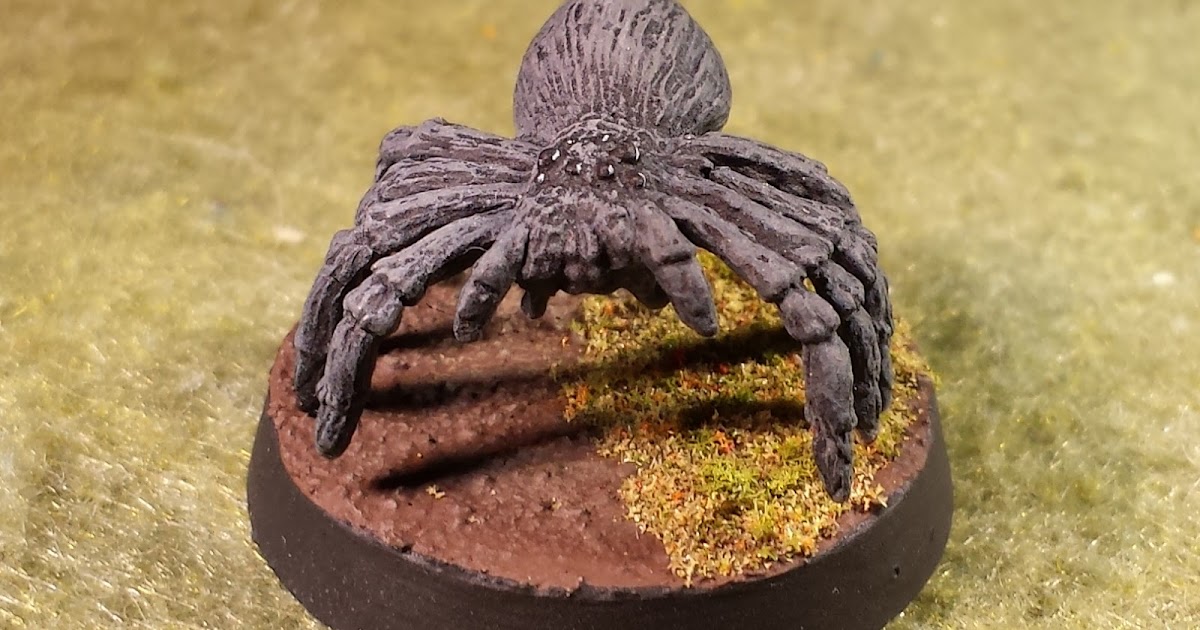 A New 15mm Giant Spider - Jade Gaming News