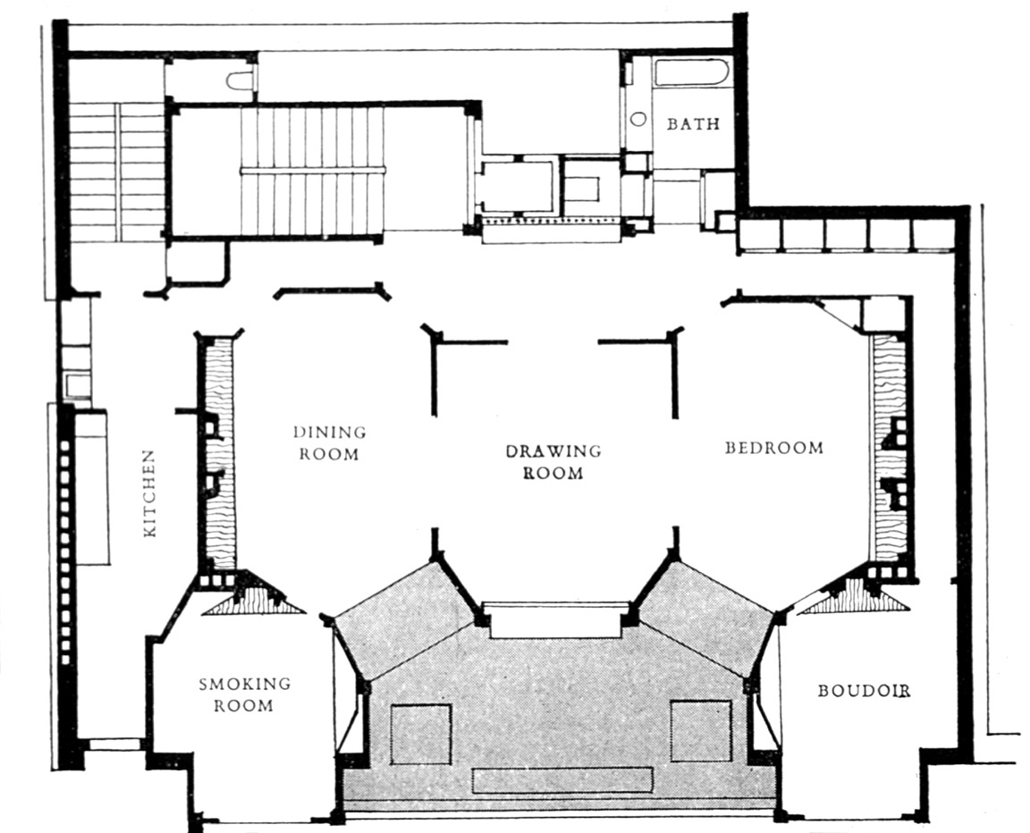 HASXX_teoría: AUGUSTE PERRET _ Casa de la rue Franklin nº 25 bis (1902 ...