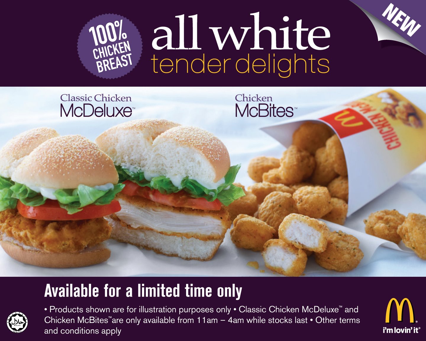 Azzahra's Story: Mcd's New Classic Chicken McDeluxe & Chicken McBites