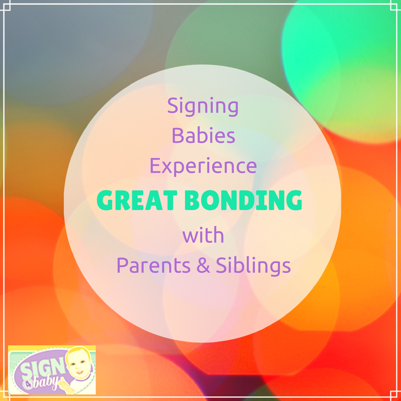 Sign4Baby: Baby Sign Language is a Great way for Siblings to Bond