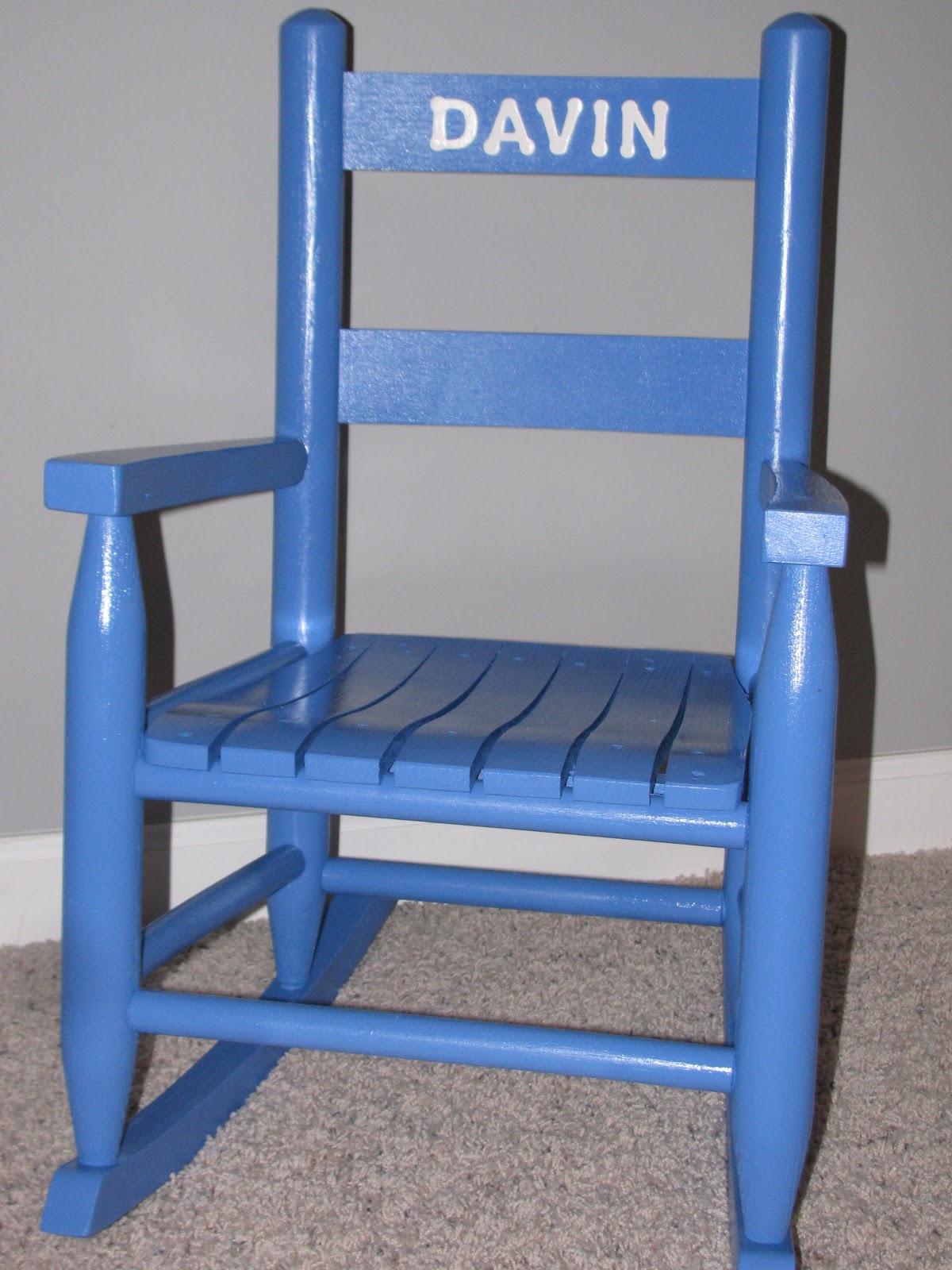 Custom Personalized Toddler Rocking Chairs!
