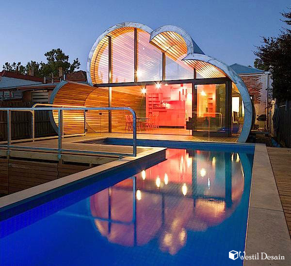 Contoh Arsitektur modern karya dari Josephine - Westil Desain