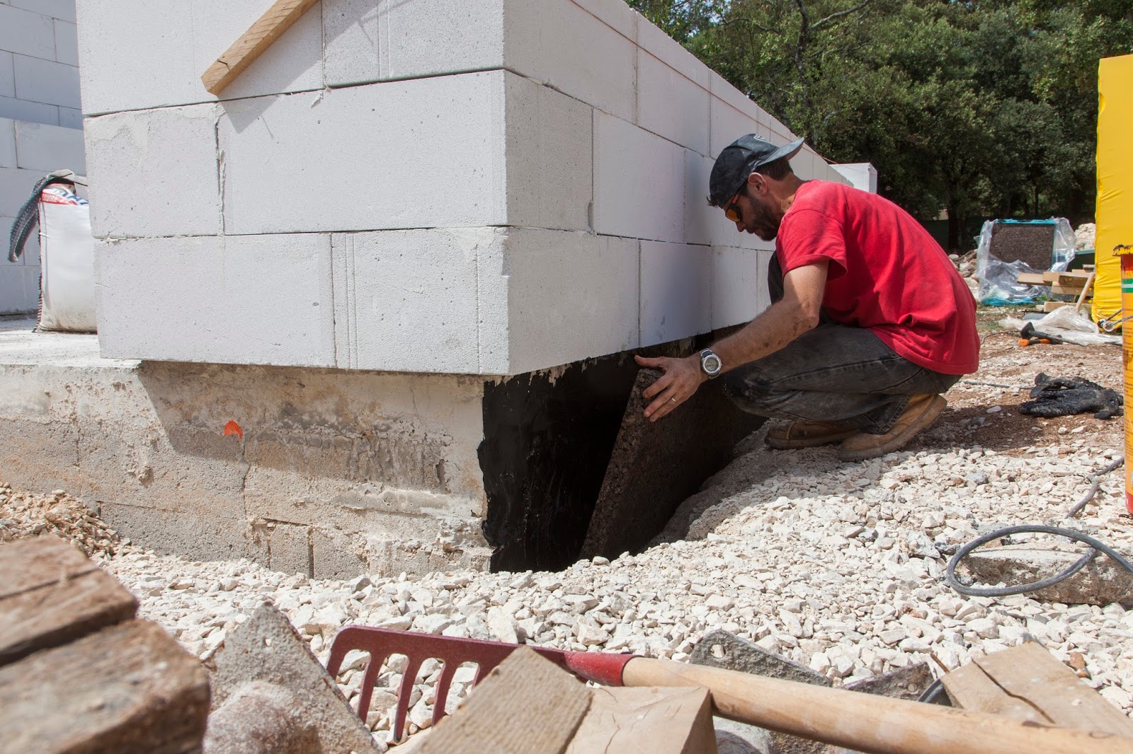 Eco-logis à Beaulieu: Isolation du soubassement du garage et ...