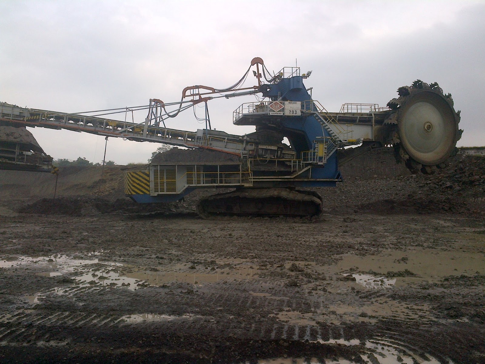 Arsip Teknik Pertambangan: BUCKET WHEEL EXCAVATOR