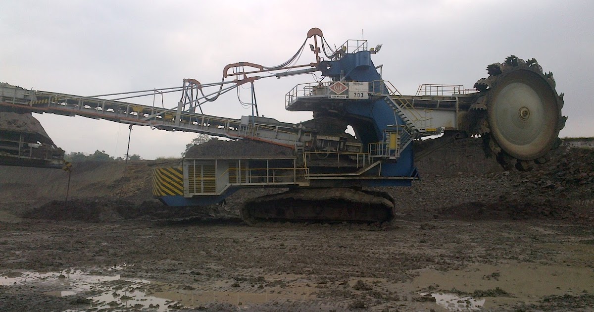 Arsip Teknik Pertambangan: BUCKET WHEEL EXCAVATOR