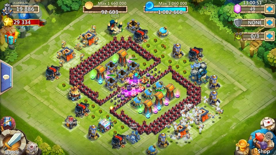 Farmville - Burning Desire's Farm: Castle Clash Base Design - Town Hall 17