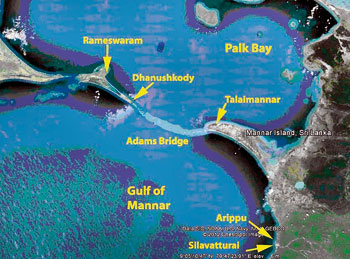 Bob McKerrow - Wayfarer: Adam's Bridge joining Sri Lanka and India